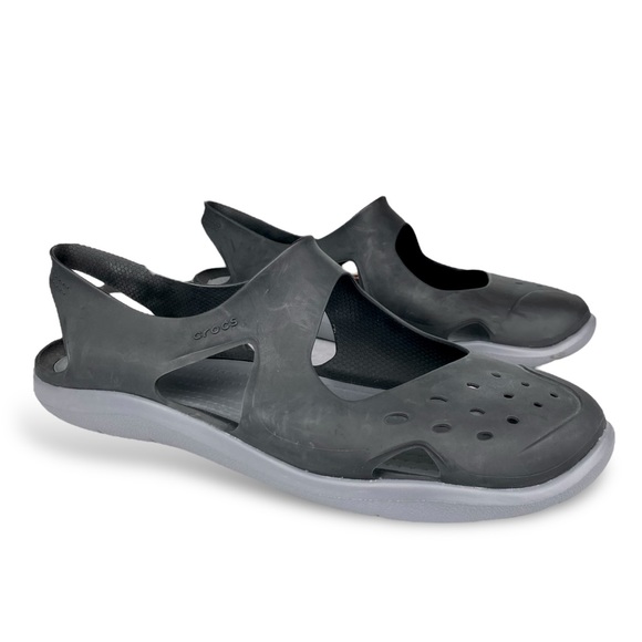 CROCS | Shoes | Nwt Crocs Swiftwater Wave Womens Sz Black Water Shoe ...